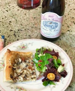 Loire Valley Red Meets Onion and Bacon Tart: When Old Becomes New # ...