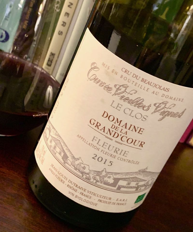 Domaine de la Grand’Cour, Le Clos, Vieilles Vignes, Fleurie – Pull That ...