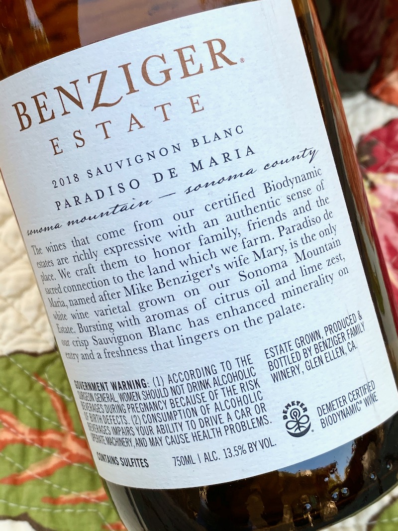 Celebrating Biodynamic Wines with Benziger Family Winery – Pull That Cork