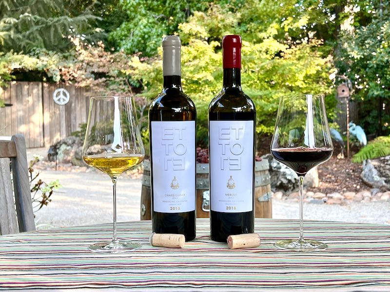 ETTORE Organic Chardonnay and Merlot: A Taste of Mendocino – Pull That Cork
